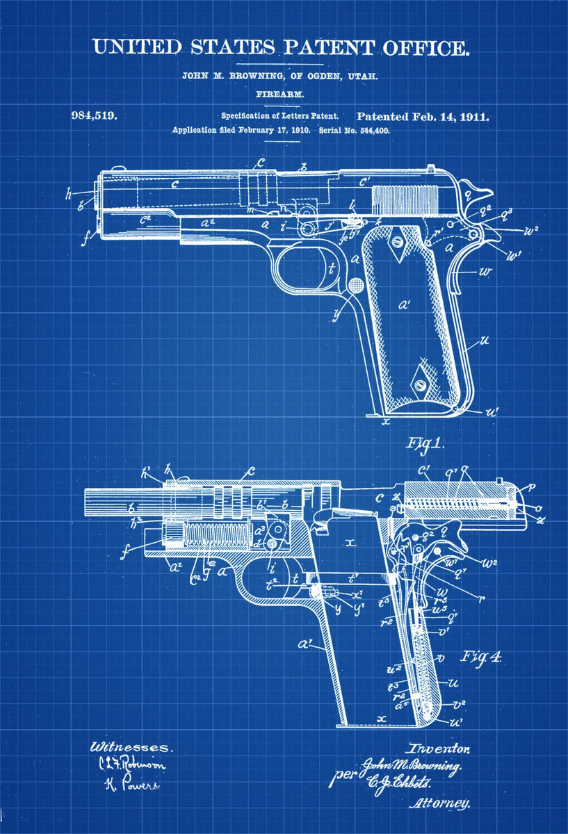 Guns & Military Patents – mypatentprints