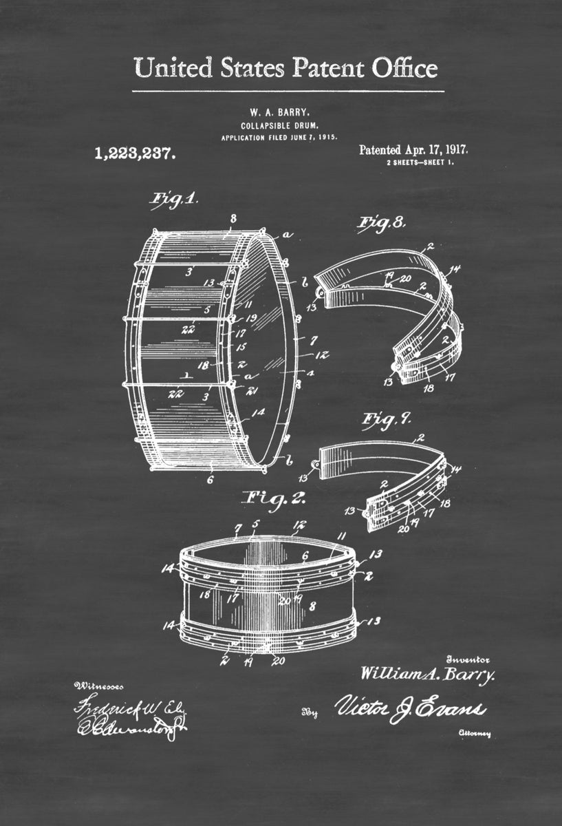 Music Patent Prints – mypatentprints