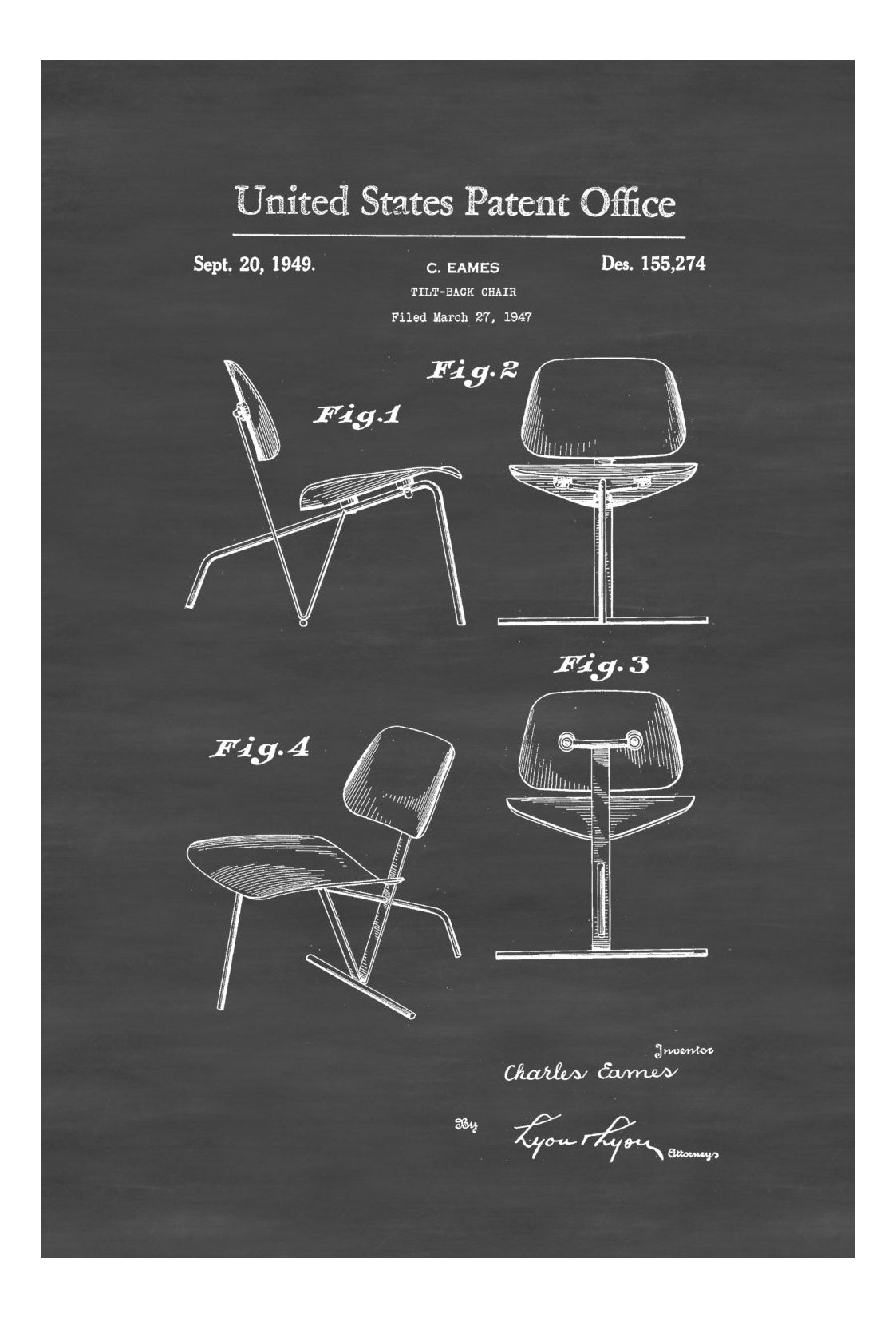 Eames Chair Blueprints